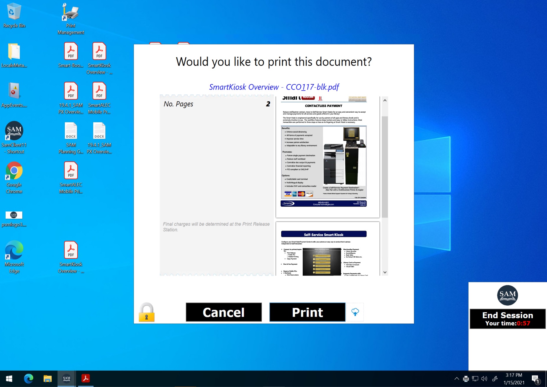 SAM – Comprise Technologies, Inc.