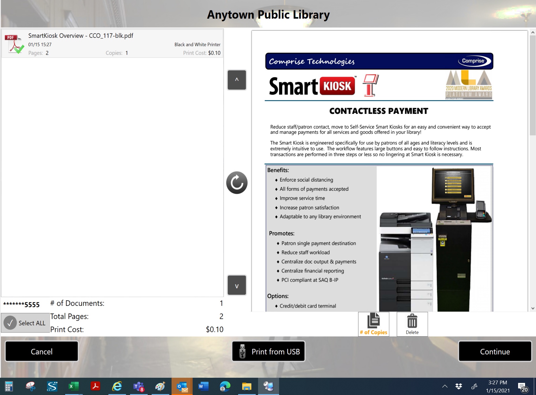 SAM – Comprise Technologies, Inc.